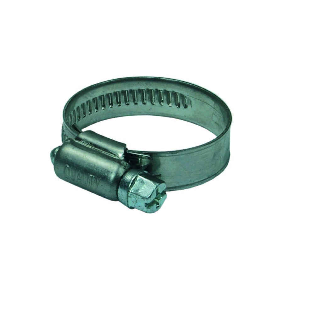 Fascetta stringitubo in acciaio inox AISI 430 altezza mm.9,8 ø mm.8/12 ...